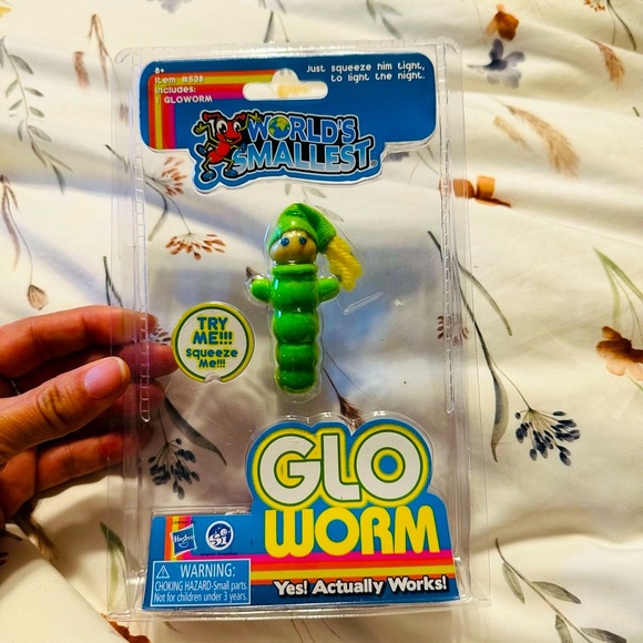 Hasbro | Toys | Worlds Smallest Glo Worm | Poshmark